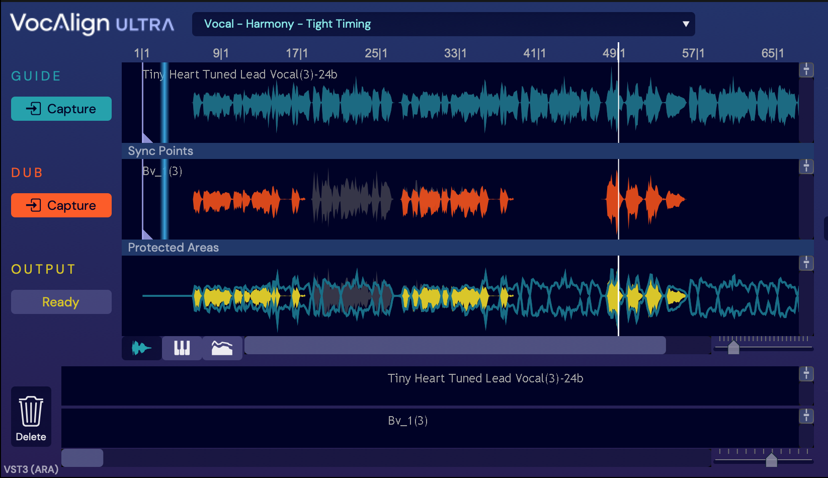 VocAlign Ultra QuickStart for DAWs using VST3 plugins